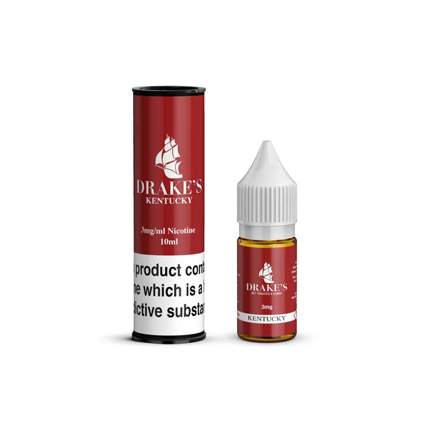 Drake's E-Liquid | Naturally Extracted Tobacco | NET | Vape Juice | UK
