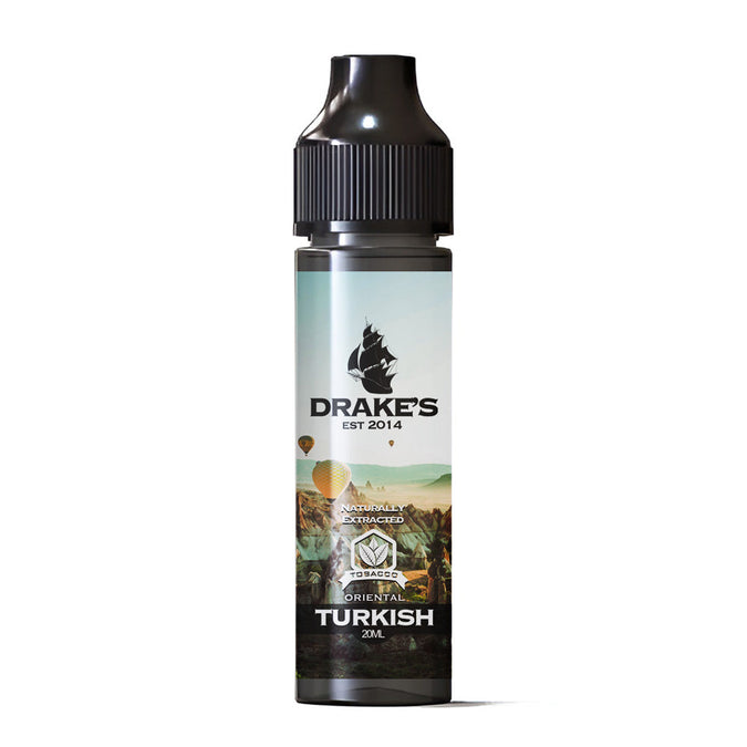 Drake's E-Liquid | Naturally Extracted Tobacco | NET | Vape Juice | UK