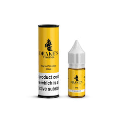 Drake's E-Liquid | Naturally Extracted Tobacco | NET | Vape Juice | UK